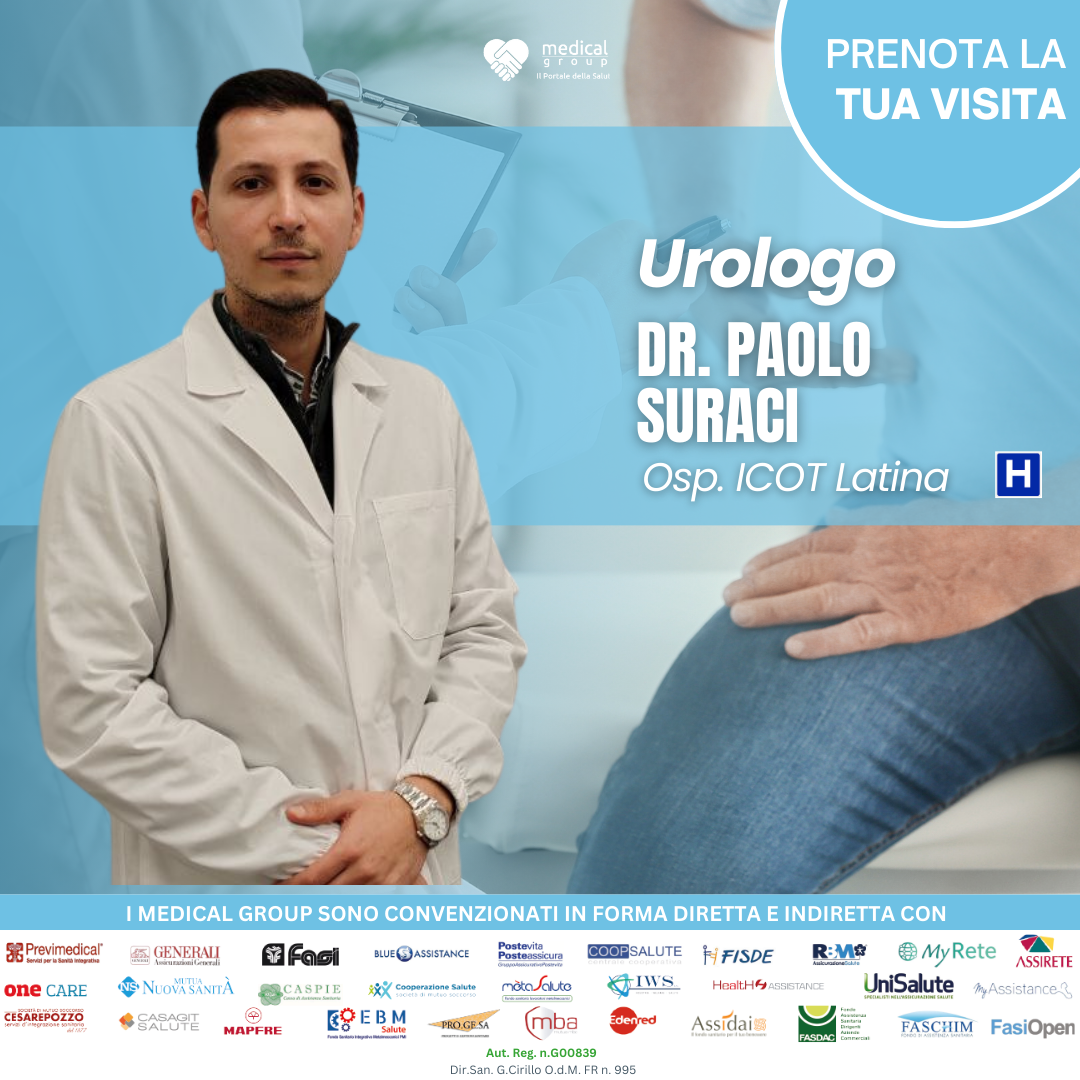 Visita Specialistica Urologica con il Dott. Paolo Pietro Suraci