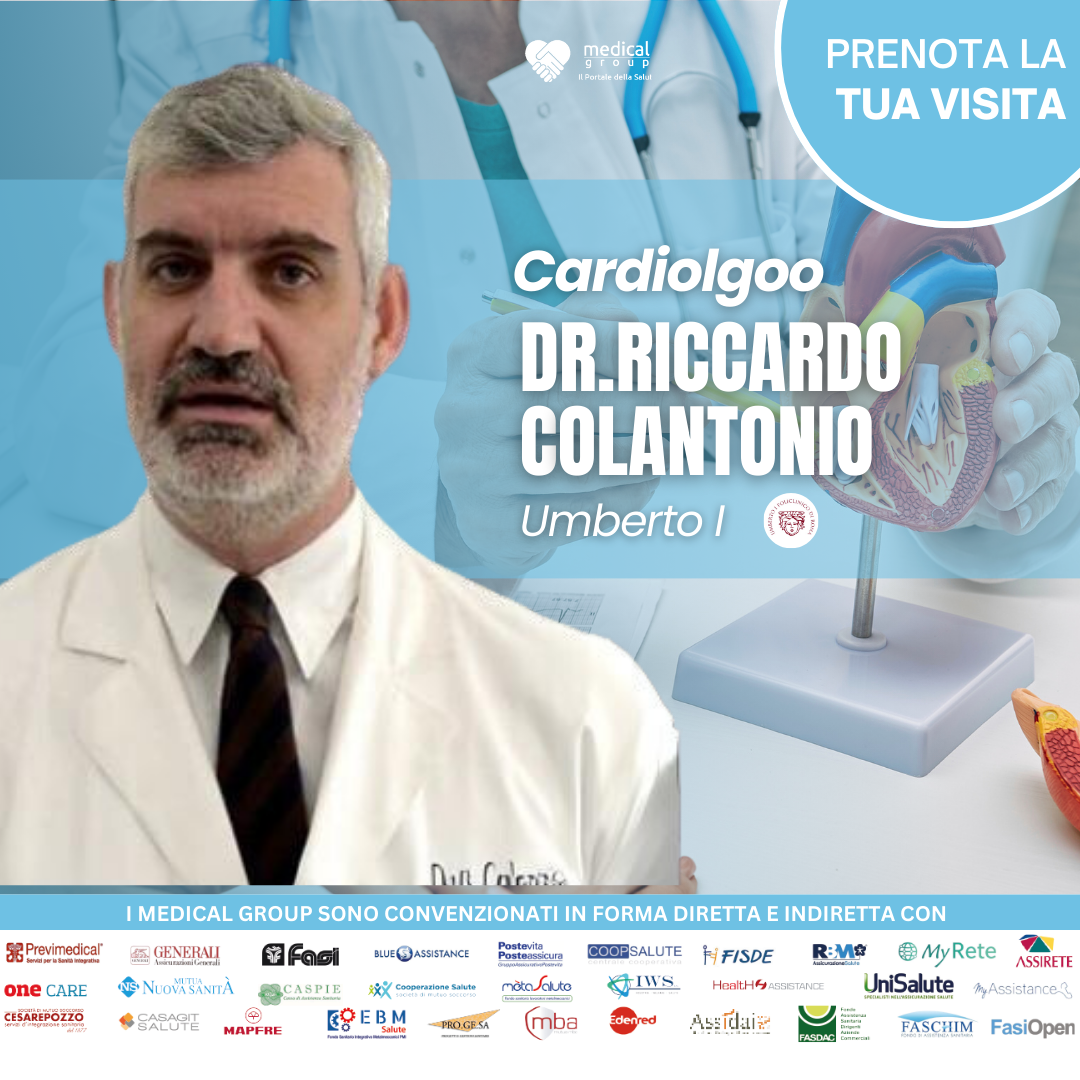 Visita Specialistica Cardiologica con il Dottor Colantonio Riccardo